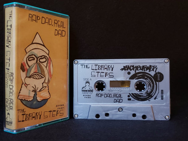 THE LIBRARY STEPS - rap dad, real dad - BRAND NEW CASSETTE TAPE [SILVE ...