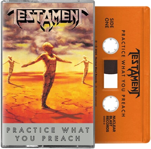 TESTAMENT - practice what you preach - BRAND NEW CASSETTE TAPE ...