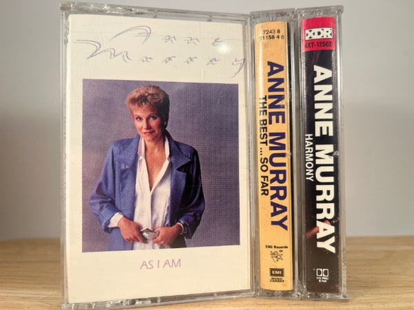 ANNE MURRAY 3x tapes] CASSETTE TAPES – TAPEHEAD CITY