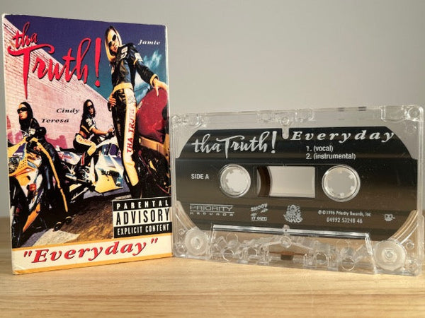 THA TRUTH! - everyday [cassingle] - CASSETTE TAPE – TAPEHEAD CITY