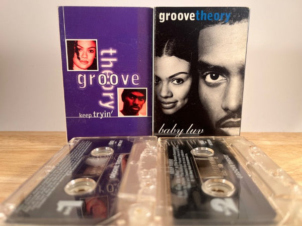 GROOVE THEORY - 2x cassingle - [cassingle] - CASSETTE TAPE – TAPEHEAD CITY