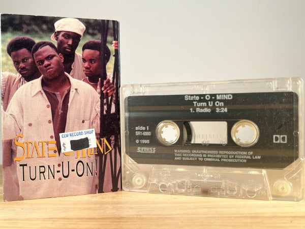 STATE O MIND - turn u on [cassingle] - CASSETTE TAPE – TAPEHEAD CITY