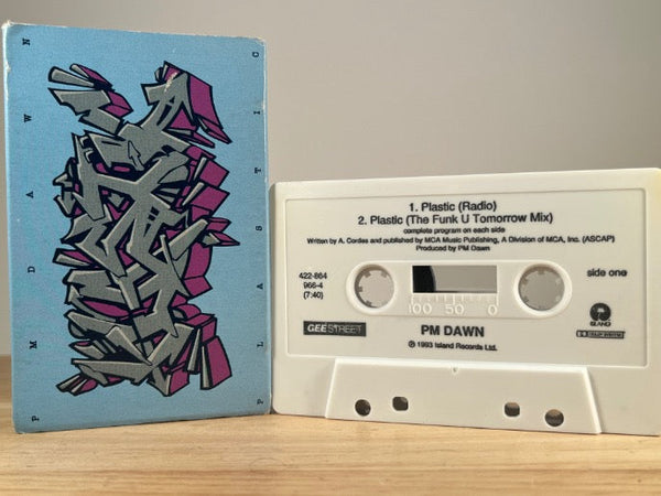 PM DAWN - plastic [cassingle] - CASSETTE TAPE – TAPEHEAD CITY