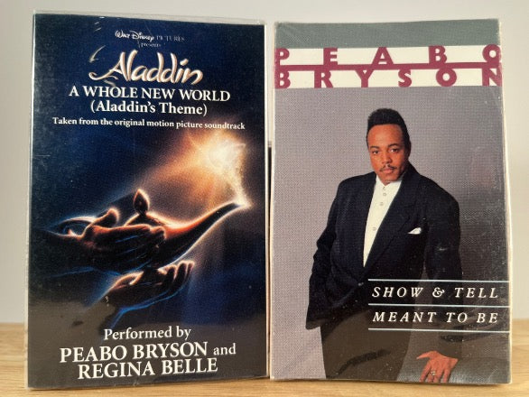 PEABO BRYSON - 2x cassingle [cassingle] - BRAND NEW CASSETTE TAPE ...