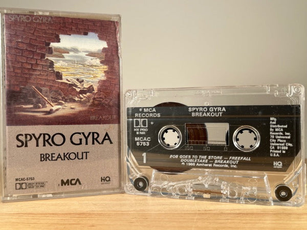 SPYRO GYRA – Breakout – CASSETTE TAPE – TAPEHEAD CITY