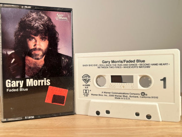 GARY MORRIS - Faded Blue - CASSETTE TAPE – TAPEHEAD CITY