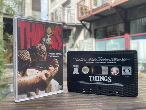 THINGS (1989) OST CASSETTE - BRAND NEW CASSETTE TAPE – TAPEHEAD CITY