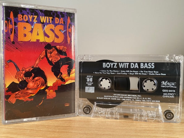 BOYZ WIT DA BASS - s/t - CASSETTE TAPE – TAPEHEAD CITY