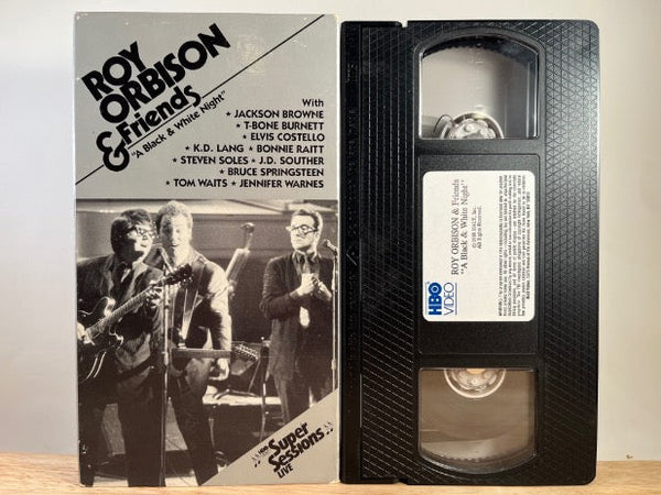 ROY ORBISON & FRIENDS - a black & white night - VHS – TAPEHEAD CITY