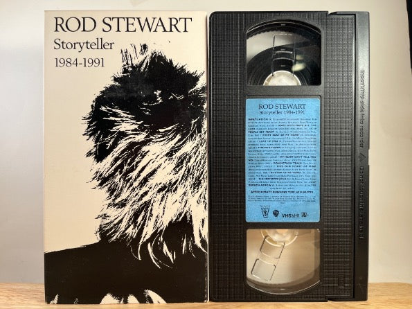 ROD STEWART - storyteller 1984-1991 - VHS – TAPEHEAD CITY