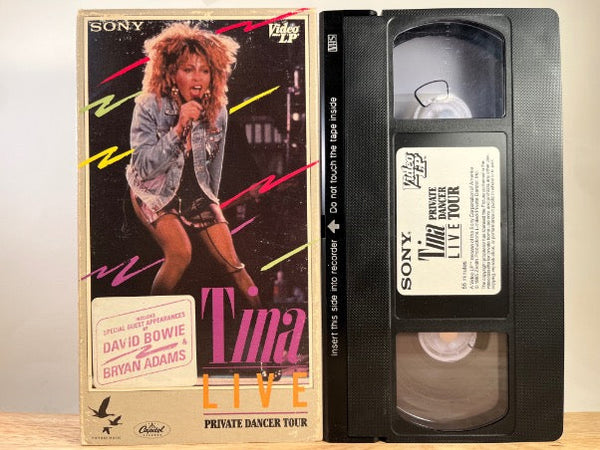 TINA TURNER - private dancer tour live - VHS 2 – TAPEHEAD CITY