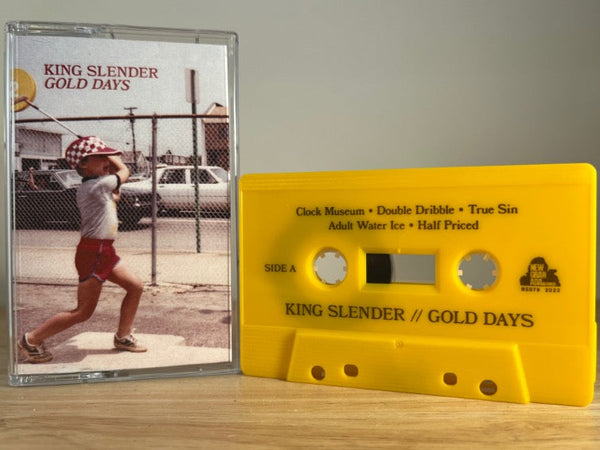 KING SLENDER - gold days - CASSETTE TAPE – TAPEHEAD CITY