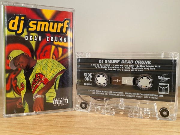DJ SMURF - dead crunk - CASSETTE TAPE – TAPEHEAD CITY